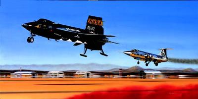 Mike Machat Hand Signed and Numbered Limited Edition: "First Re-Entry ...