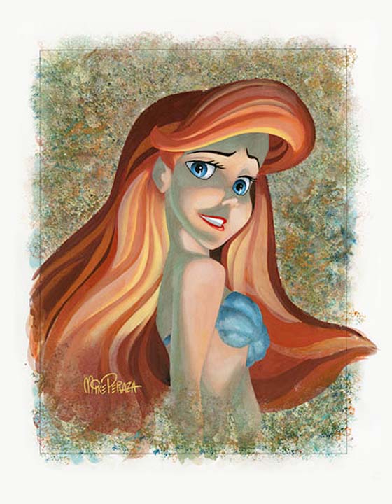 Mike Peraza Handsigned and Numbered Limited Edition Disney Fine Art ...