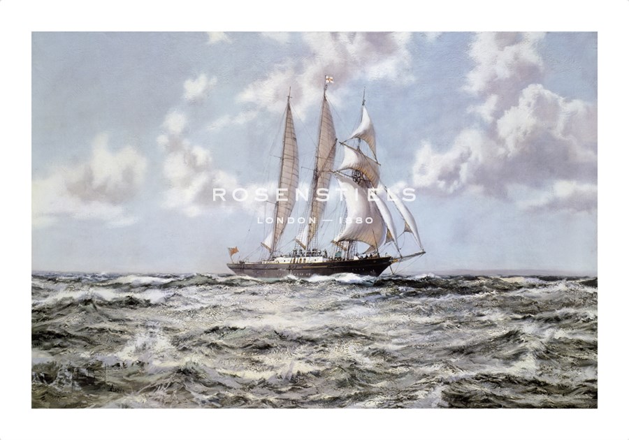 Montague Dawson Hand Numbered Limited Edition Print on Paper :"In Full ...