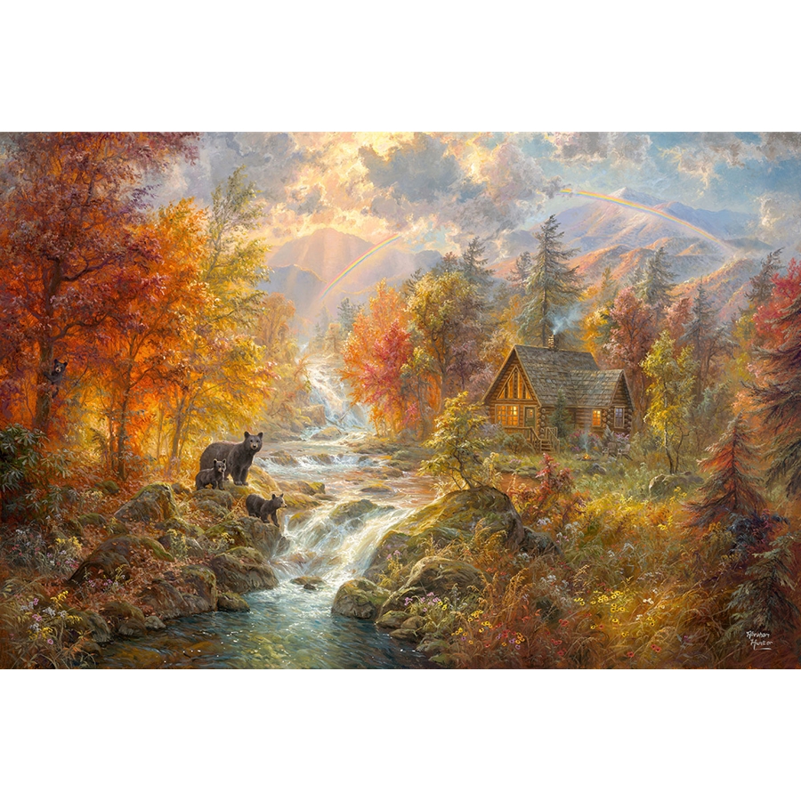 Abraham Hunter Hand Signed and Numbered Limited Edition Embellished ...
