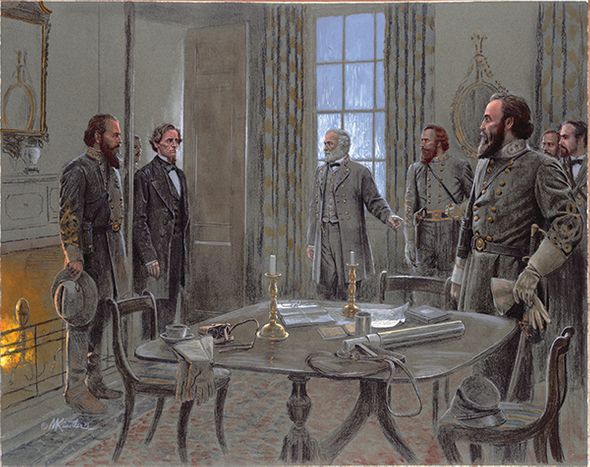 Mort Kunstler Hand Signed and Numbered Limited Edition Giclee Canvas ...