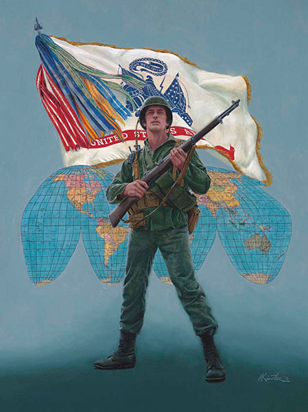 Mort Kunstler Handsigned and Numbered Limited Edition Giclee on Canvas ...