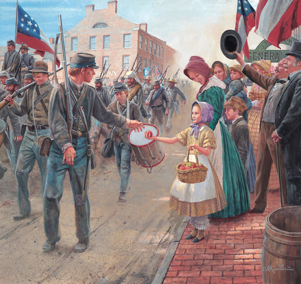 Mort Kunstler Handsigned & Numbered Limited Edition Print:"Especially ...