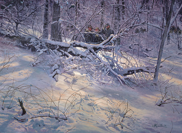 Mort Kunstler Handsigned & Numbered Limited Edition Print:"So Close to ...