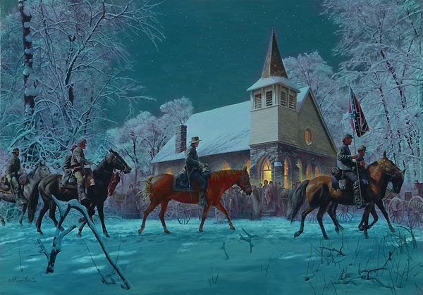 Mort Kunstler Handsigned & Numbered Masterpiece Edition Canvas Giclee ...