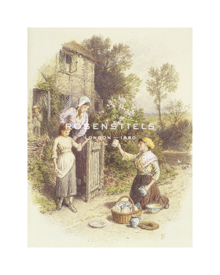 Myles Birkett Foster Hand Numbered Limited Edition Print on Paper :"The ...