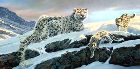 NANCY GLAZIER 18X36 Secondary Market Art: "LUCKY NUMBER" - GLAZIER, NANCY