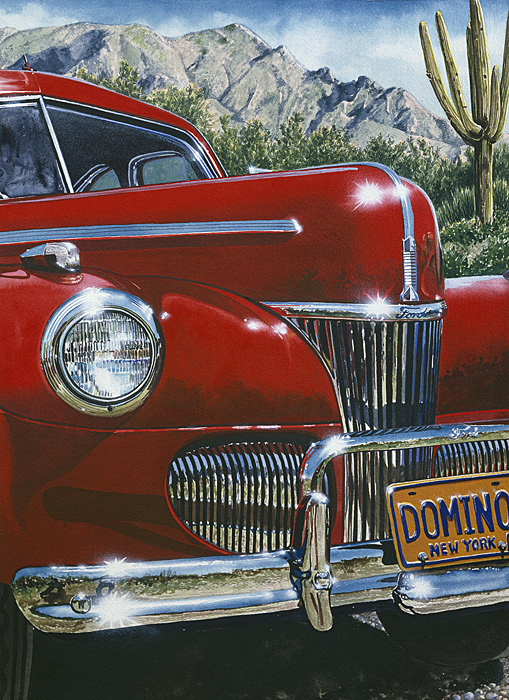 Nancy Graham Open Edition Giclee on Canvas:" Domino Goes to Arizona ...