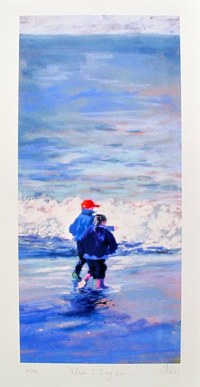 Nel Whatmore Hand Signed Limited Edition Giclee:"When I Say Go" - Nel ...