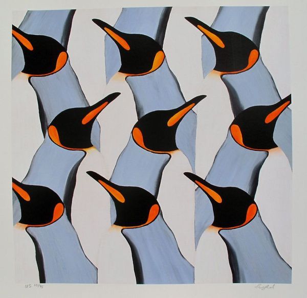 Nicola Read Hand Signed Limited Edition Giclee:"On The March" - Nicola Read