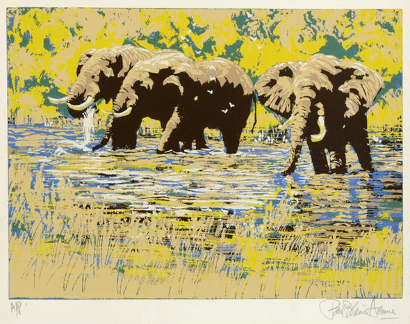 Paul Blaine Henrie Limited Edition Artist Proof Serigraph on Deckle ...