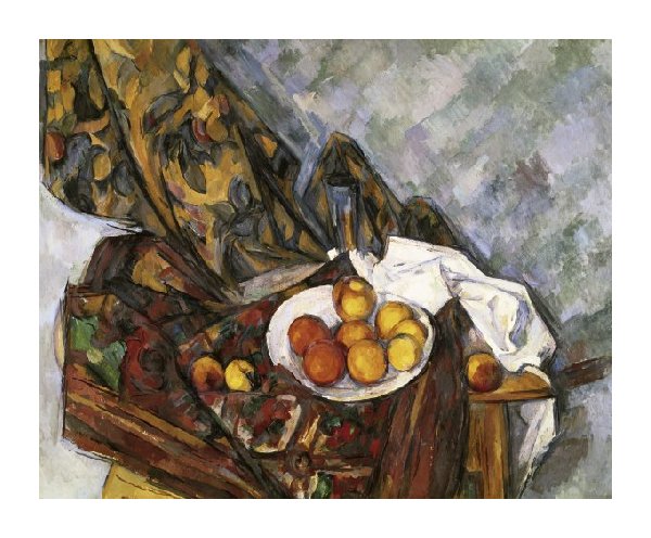 Paul Cezanne Fine Art Open Edition Giclée:"Still Life with Floral ...
