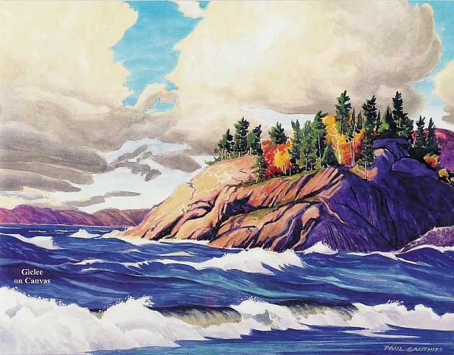 Paul Gauthier Hand Signed and Numbered Limited Edition Giclee Canvas ...