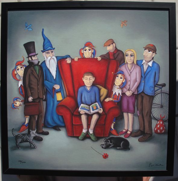 Paul Horton Hand Signed Limited Edition FRAMED Giclee:"World Of ...