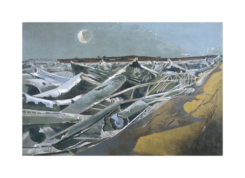 Paul Nash Hand Numbered Limited Edition Print on Paper :"Totes Meer ...