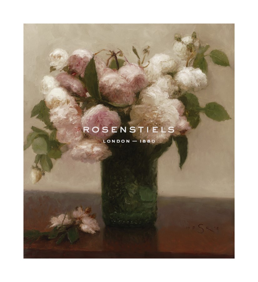 Paul Seaton Hand Numbered Limited Edition Print on Paper :"White Roses ...