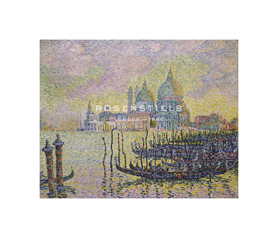 Paul Signac Hand Numbered Limited Edition Print on Paper :"Grand Canal ...