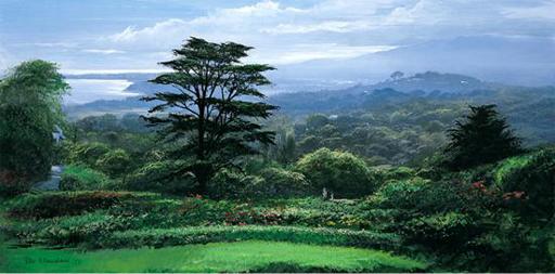 Peter Ellenshaw Limited Edition Giclee on Canvas : " The Artist's View ...