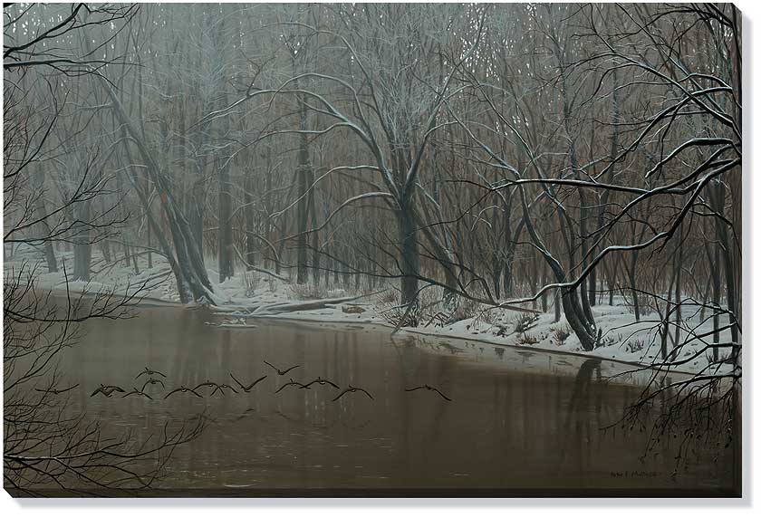 Peter Mathios Oversize Open Edition Gallery Wrapped Canvas Giclee ...