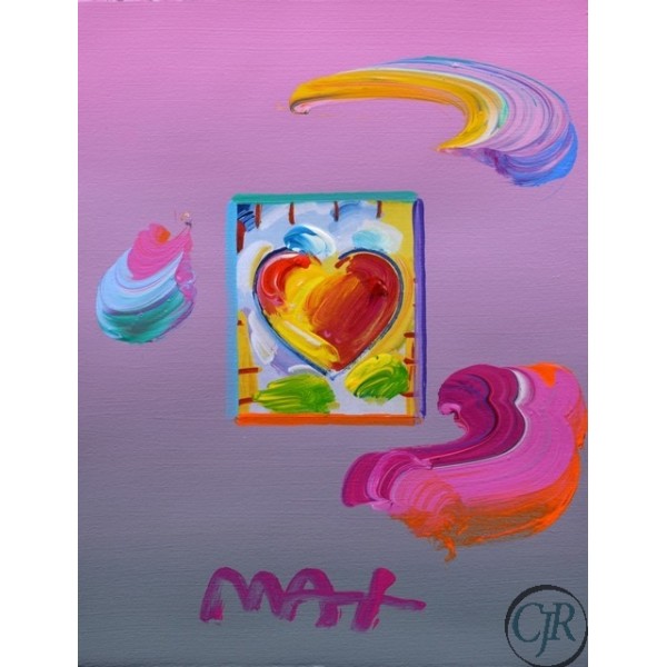 Peter Max Heart Series