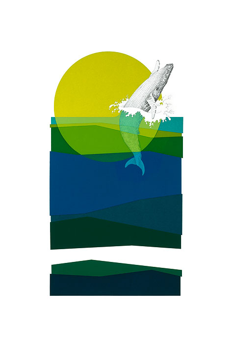 Peter Parnall Open Edition Fine Art Canvas Giclee: "Humpback Whale ...