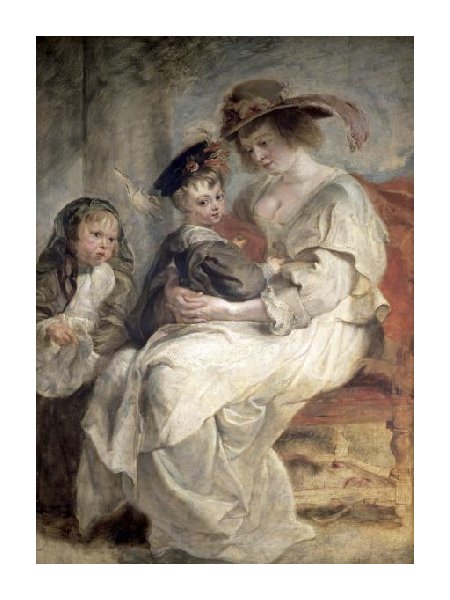 Peter Paul Rubens Fine Art Open Edition Giclée:"Helena Fourment and Her ...