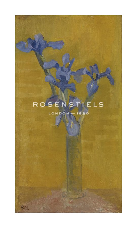 Piet Mondrian Hand Numbered Limited Edition Print on Paper :"Irises ...