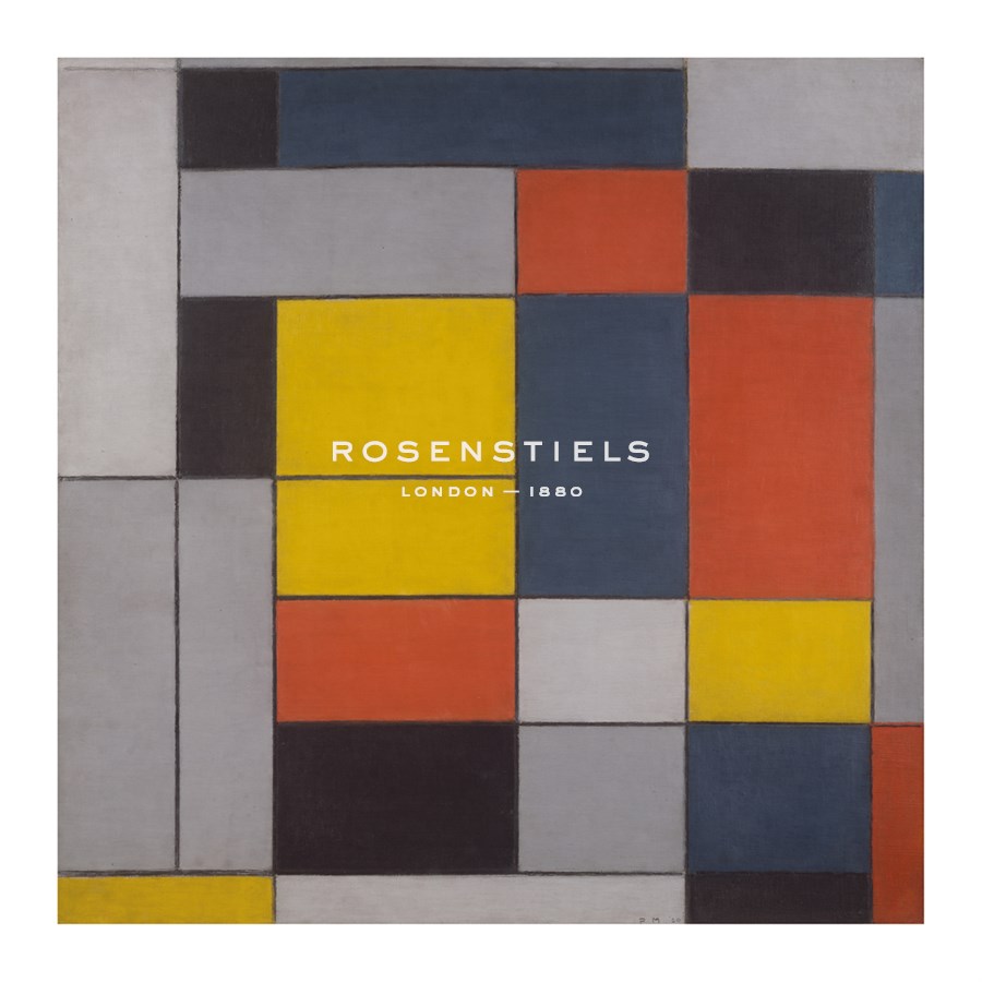 Piet Mondrian Hand Numbered Limited Edition Print on Paper :"No. VI ...