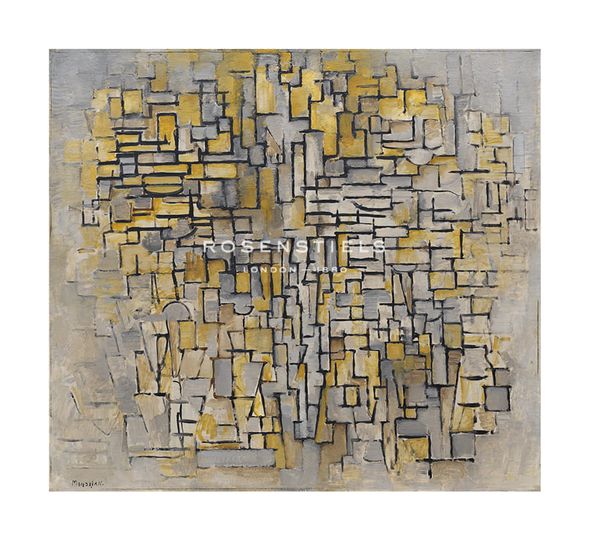 Piet Mondrian Hand Numbered Limited Edition Print on Paper :"Tableau No. 2, Composition No. VII ...