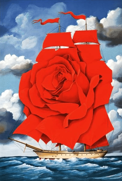 Rafal Olbinski Limited Edition Hand Pulled Lithograph on Deckle Edge ...