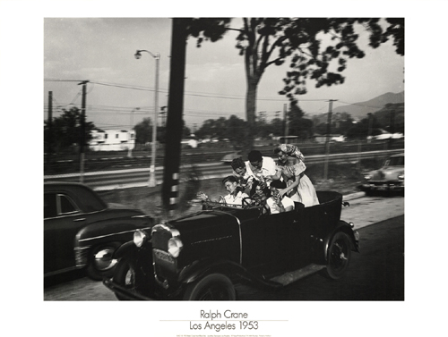 Ralph Crane Fine Art Print:"Joyriding Teenagers, Los Angeles, 1953 ...