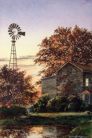 Richard Bollinger Handsigned and Numbered Limited Edition Print:"Autumn ...