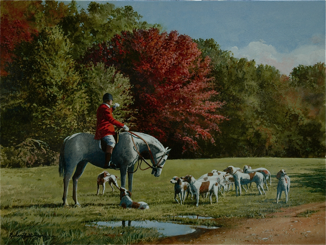 Rick Bollinger Hand Signed and Numbered Limited Edition Print: "Master ...