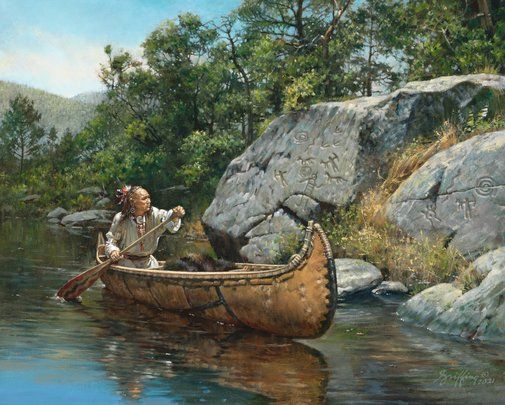 Robert Griffing Artist Signed Limited Edition Canvas Giclee:"Where His ...