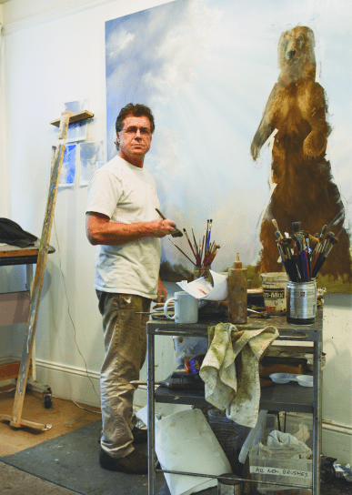 Robert Bissell Limited Edition Giclee Canvas:"Blowdown" - Robert Bissell