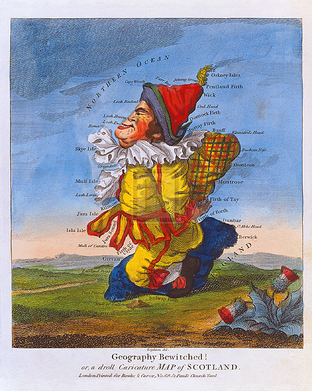 Robert Dighton Hand Numbered Limited Edition Print on Paper :"Geography ...