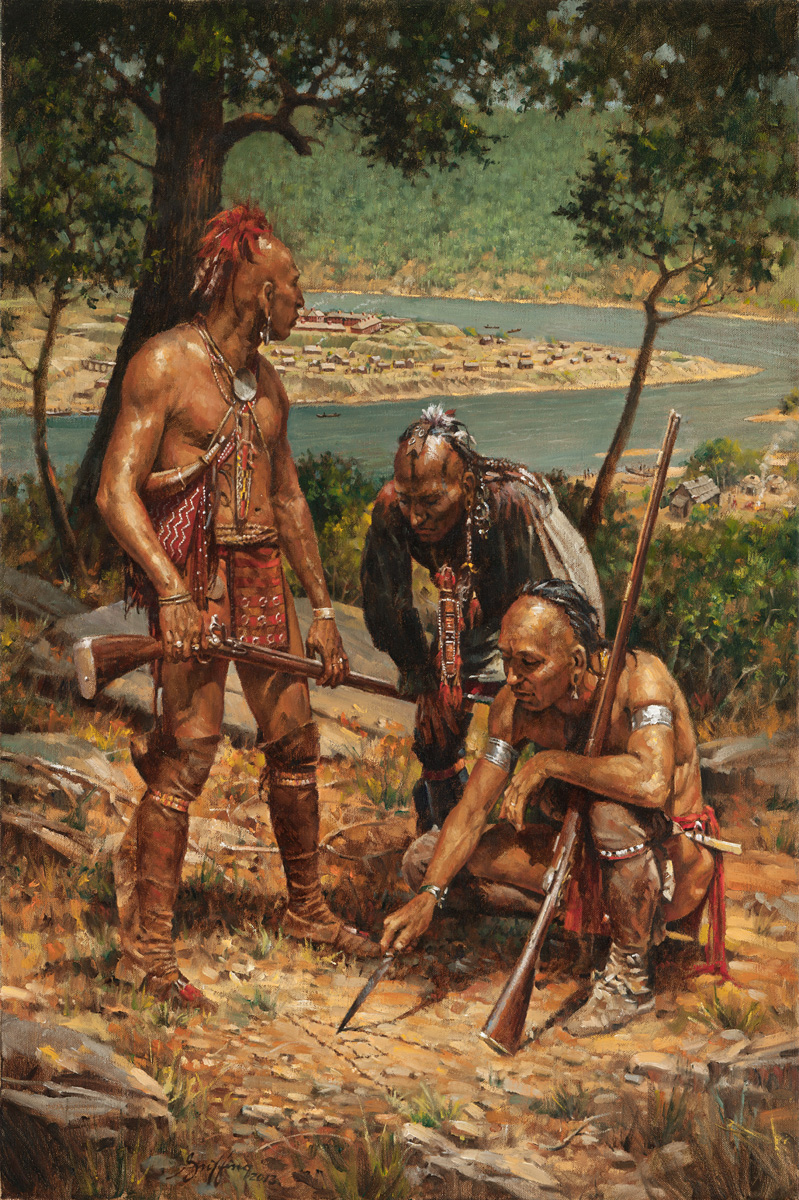 Robert Griffing Artist Signed Limited Edition Canvas Giclee:"Planning ...