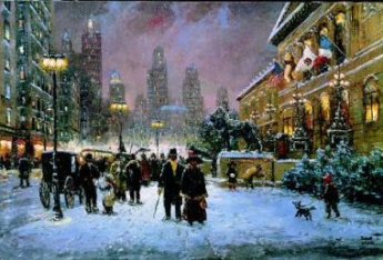 Robert Lebron Limited Edition Canvas:"Chicago Art Institute" - Robert ...