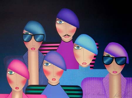 Robin Morris Hand Signed Publisher Proof Lithograph:"Francois And A Few ...