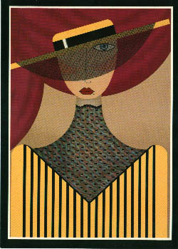 Robin Morris Limited Edition Lithograph on Paper: "Vicky" - Robin Morris