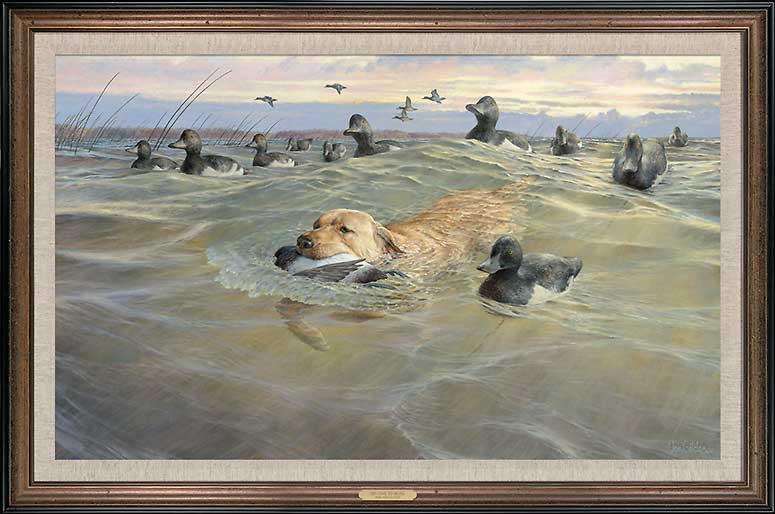 Ron Van Gilder Handsigned and Numbered Limited Edition Print: "His Time ...