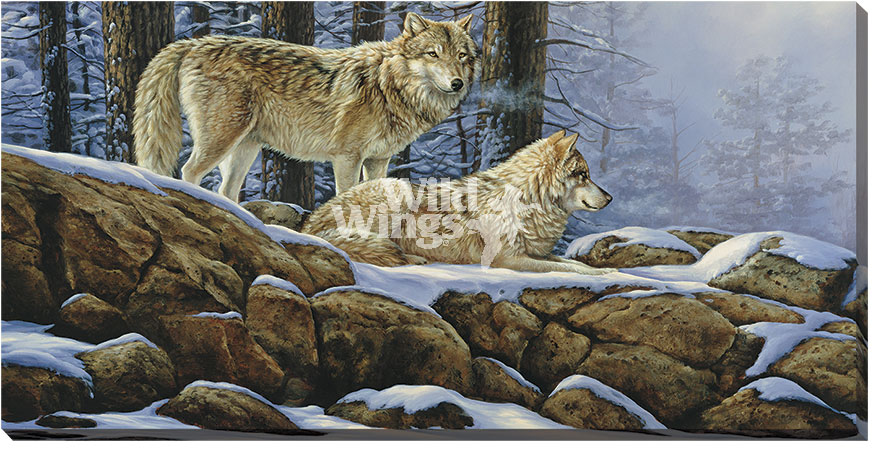 Rosemary Millette Gallery Wrapped Canvas Giclee:"Winter Silence ...