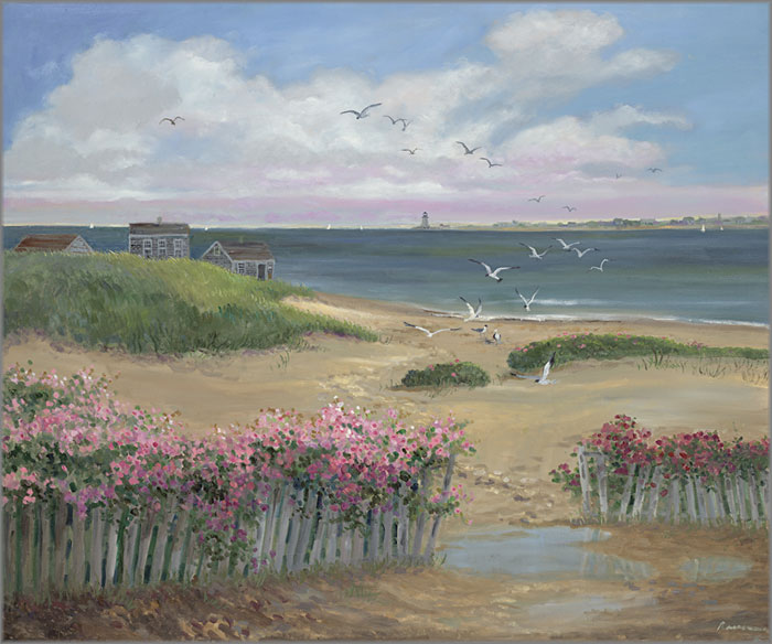 Rowenna Anderson Artist Personally Signed Canvas Giclee:"Sand and Sea ...