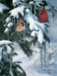 Russell Cobane Signed Open Edition Lithograph "Nature's Jewels ...