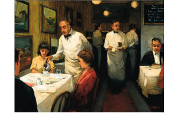 Sally Storch Handsigned and Numbered Limited Edition Giclee: "Back Room ...