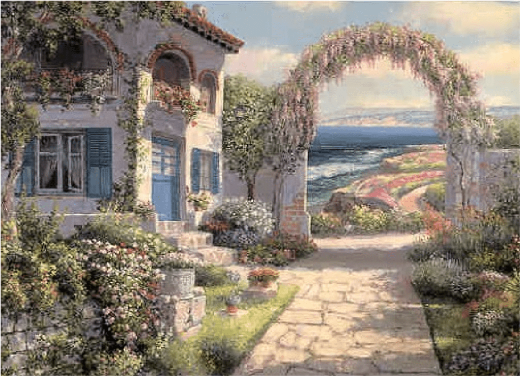 Sam Park Artist Signed Limited Edition Serigraph on paper:"La Jolla ...