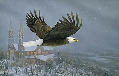 Sam Timm Limited Edition Print:"Majesty Over Holy Hill" - Sam Timm