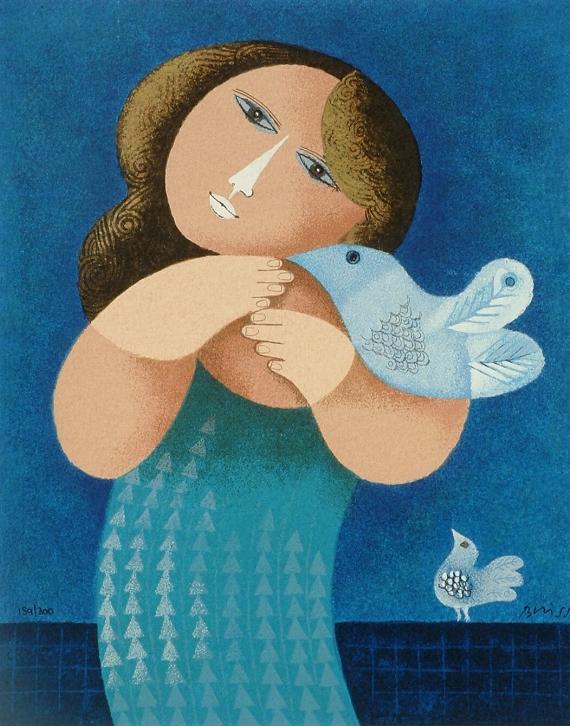 Samy Briss Hand Signed and Numbered Limited Edition Serigraph on Paper ...