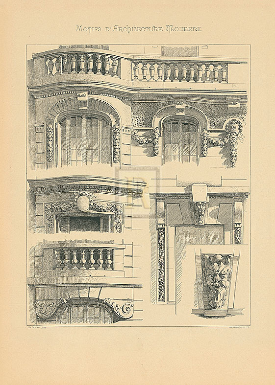 Schmidt Hand Numbered Limited Edition Print on Paper :"Motifs d ...