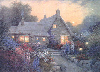 Sergon Limited Edition Giclee on Paper:"Carol's Cottage" - Sergon